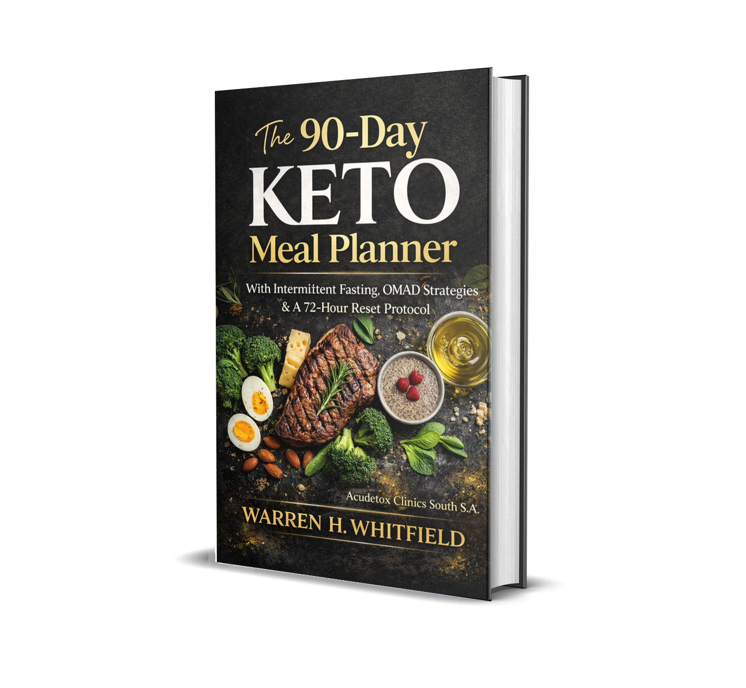 THE 90-DAY KETO MEAL PLANNER - eBook - Acudetox Academy Online